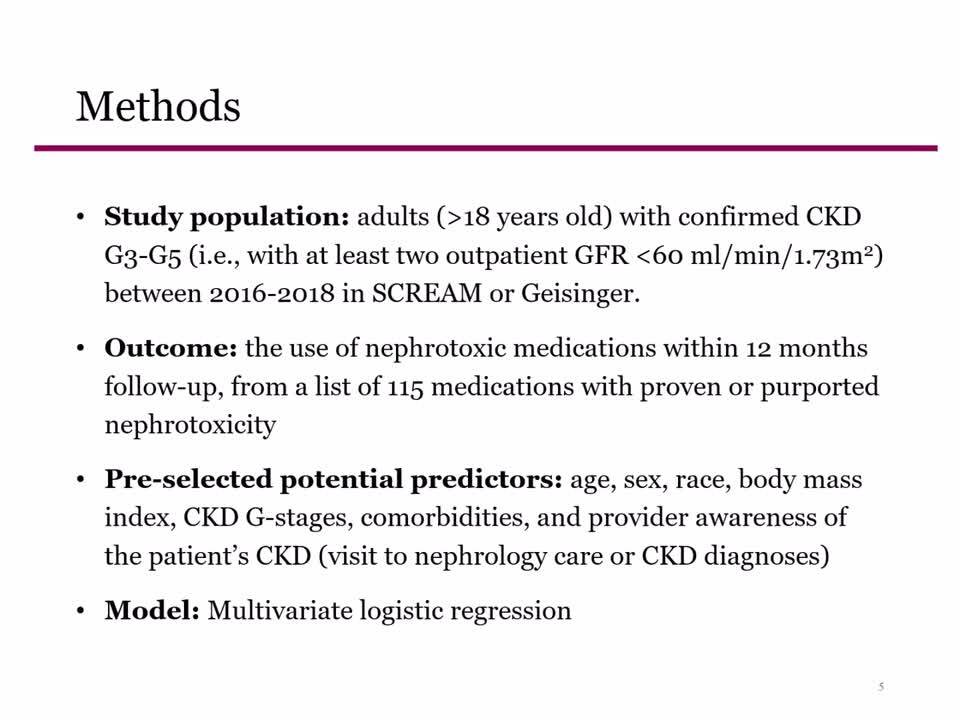 Nephrotoxins Medications