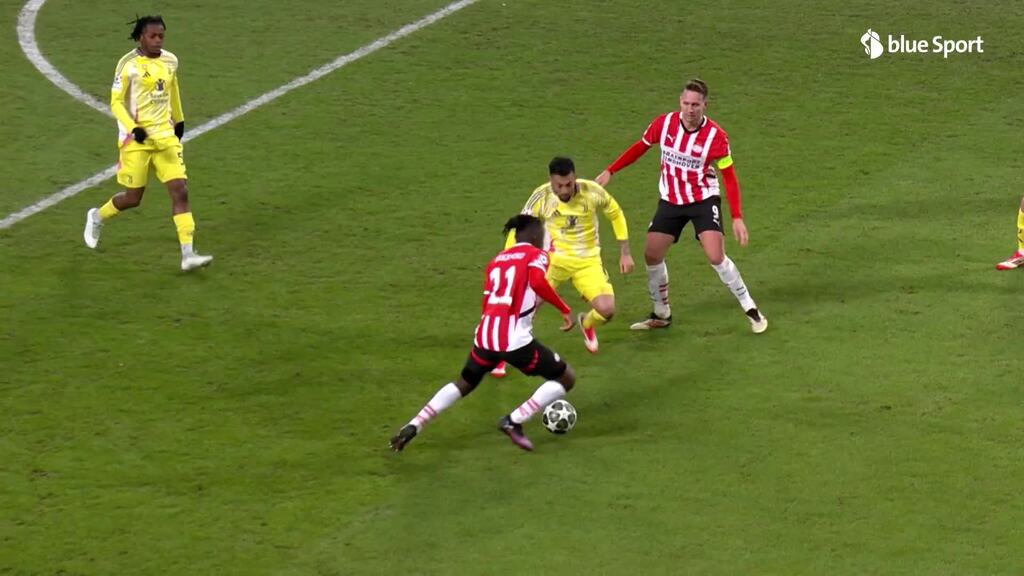 Il PSV elimina la Juve. Agli ottavi anche Real, con tripletta di Mbappè ...