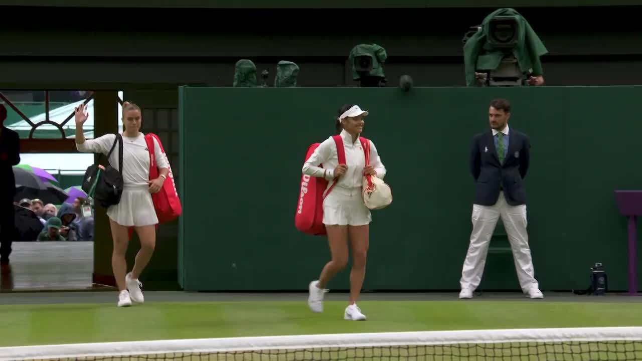 Wimbledon: Emma Raducanu beats Maria Sakkari in third round - The ...
