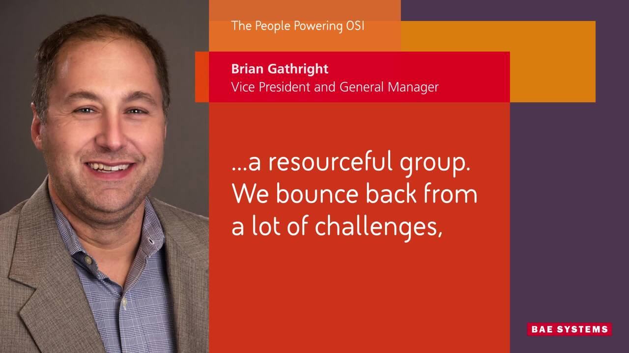 3 Questions with Brian Gathright, OSI VP/GM