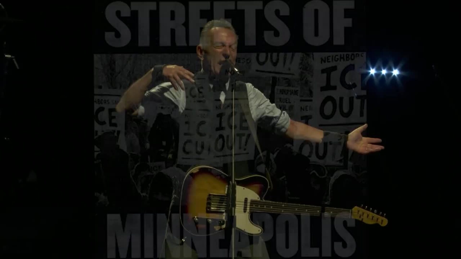 Bruce Springsteen carga contra el "Estado del terror" de Trump en su ...