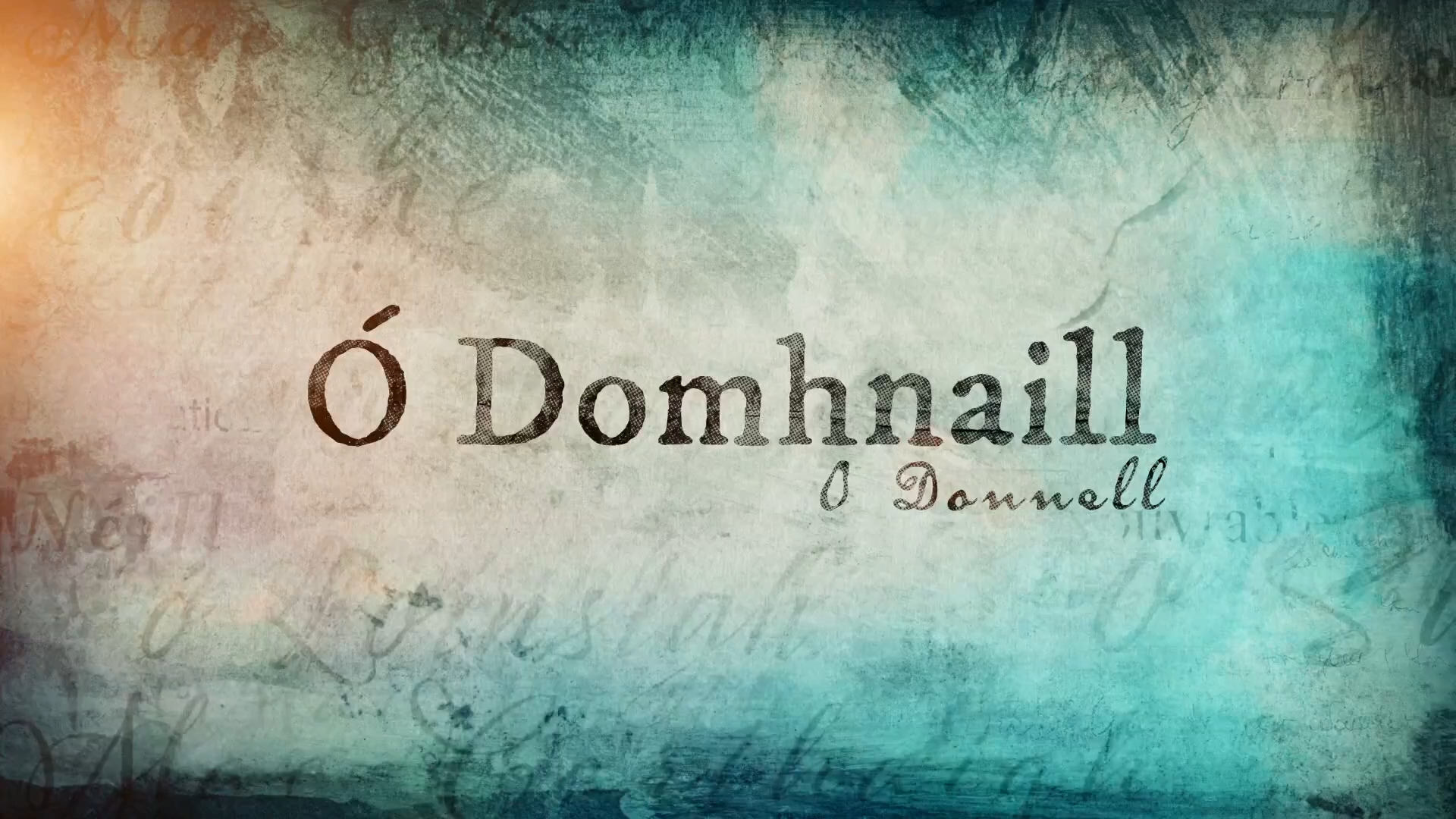 Sloinne - Ó Domhnaill | Player | Irish Television Channel, Súil Eile