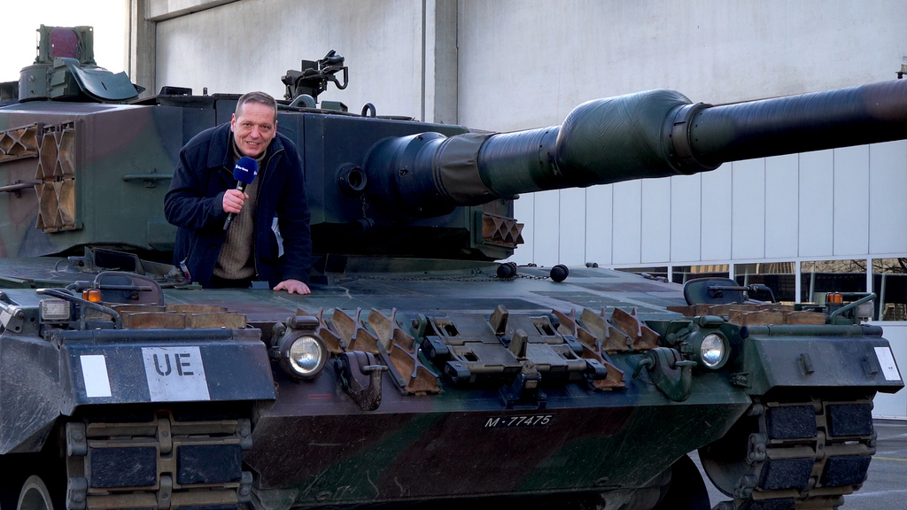 Il test di blue News: Ecco come si guida un carro armato Leopard ...