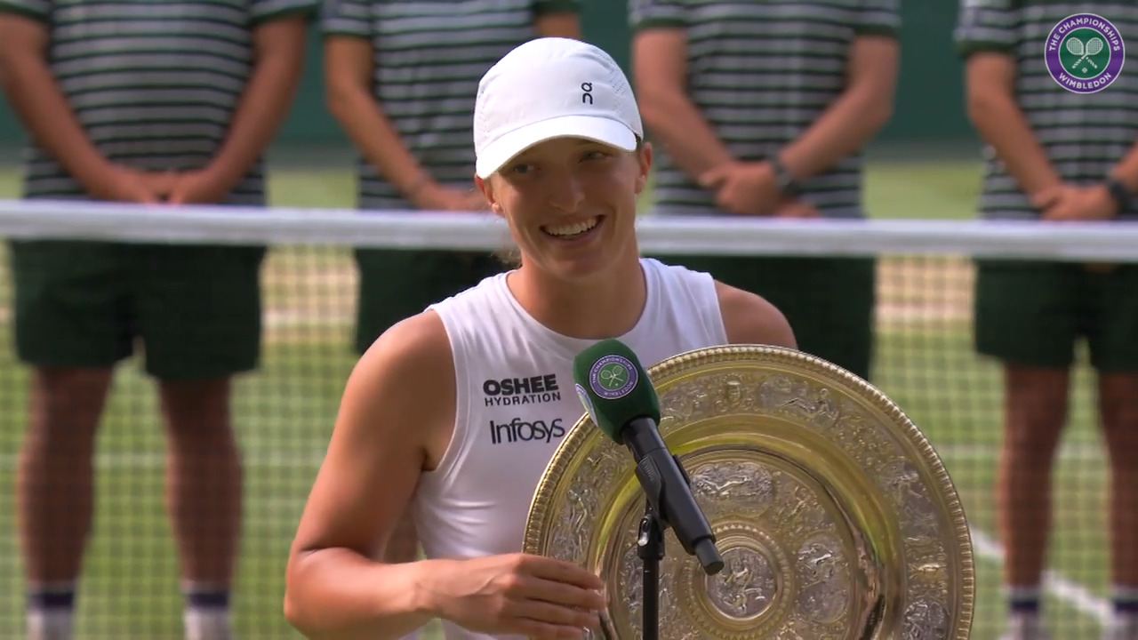 First Wimbledon title for Swiatek - The Championships, Wimbledon ...