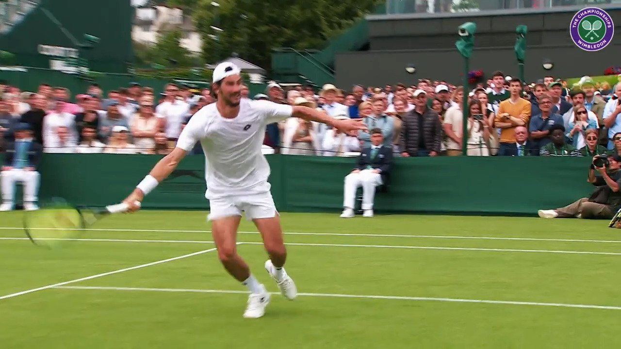 Video - Play Of The Day Presented by Barclays: Lloyd Harris - The ...