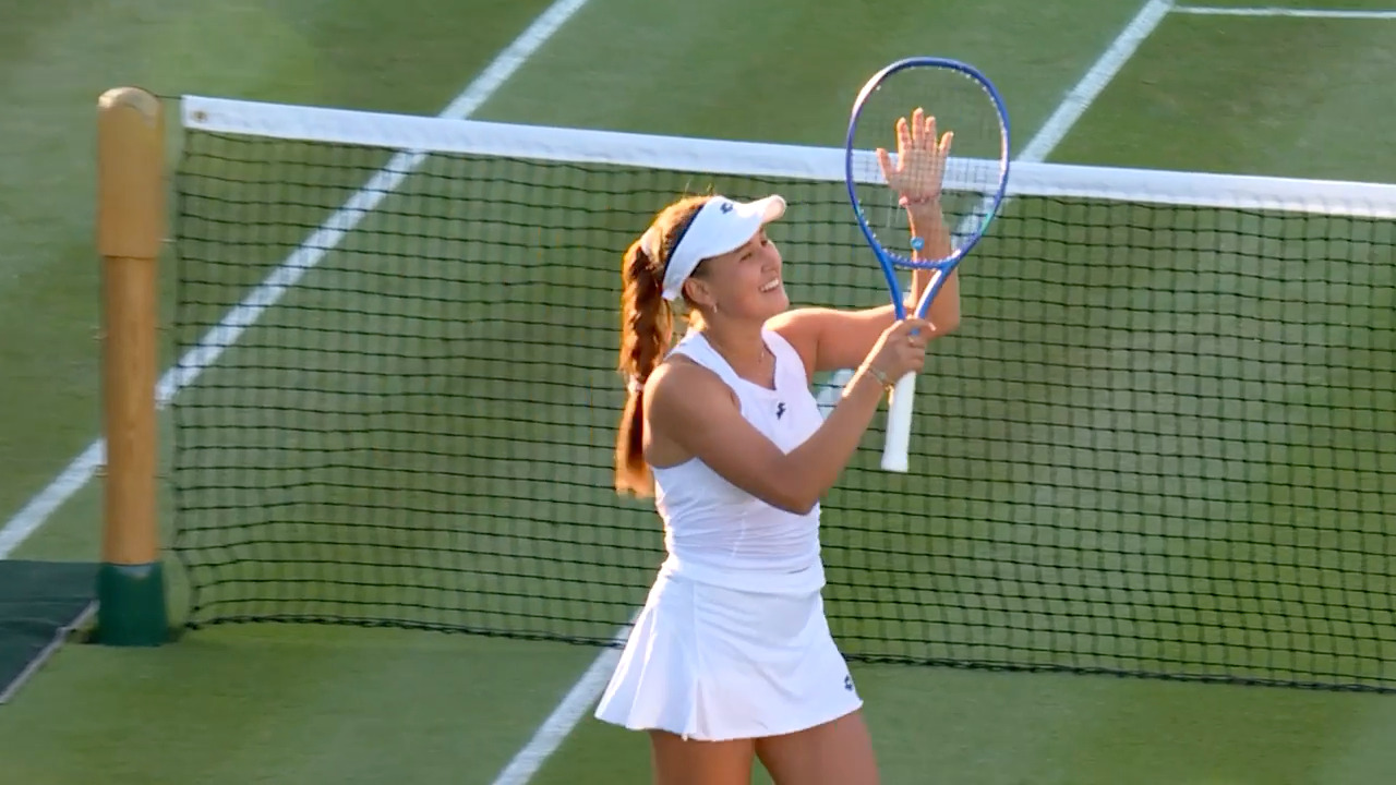 Rakhimova defies ranking to stun Paolini - The Championships, Wimbledon ...