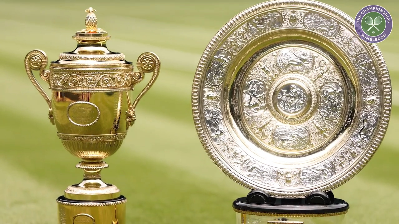 Video - The Wimbledon Trophies - The Championships, Wimbledon ...