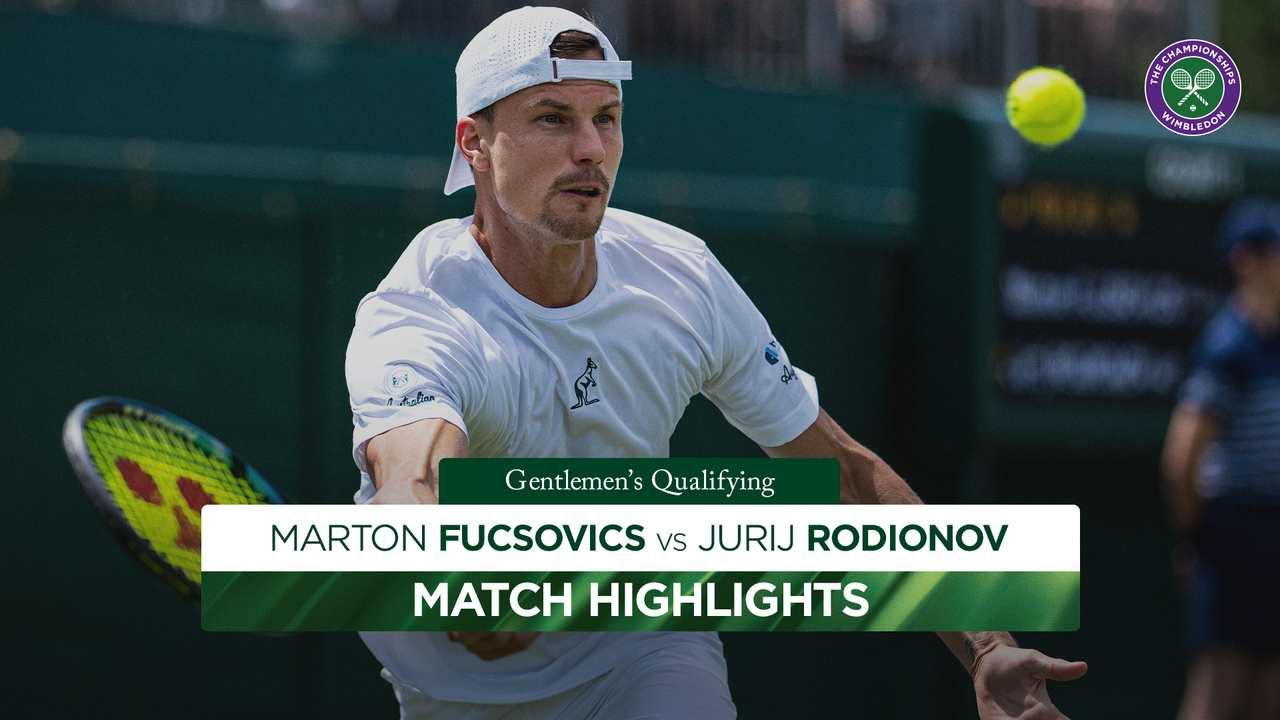 Video - Fucsovics clinical in opener! | Marton Fucsovics vs Jurij ...