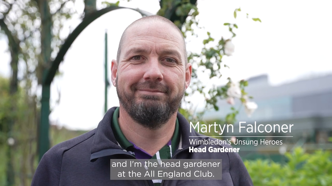 Video - Wimbledon's Unsung Heroes: Martyn Falconer - The Championships ...