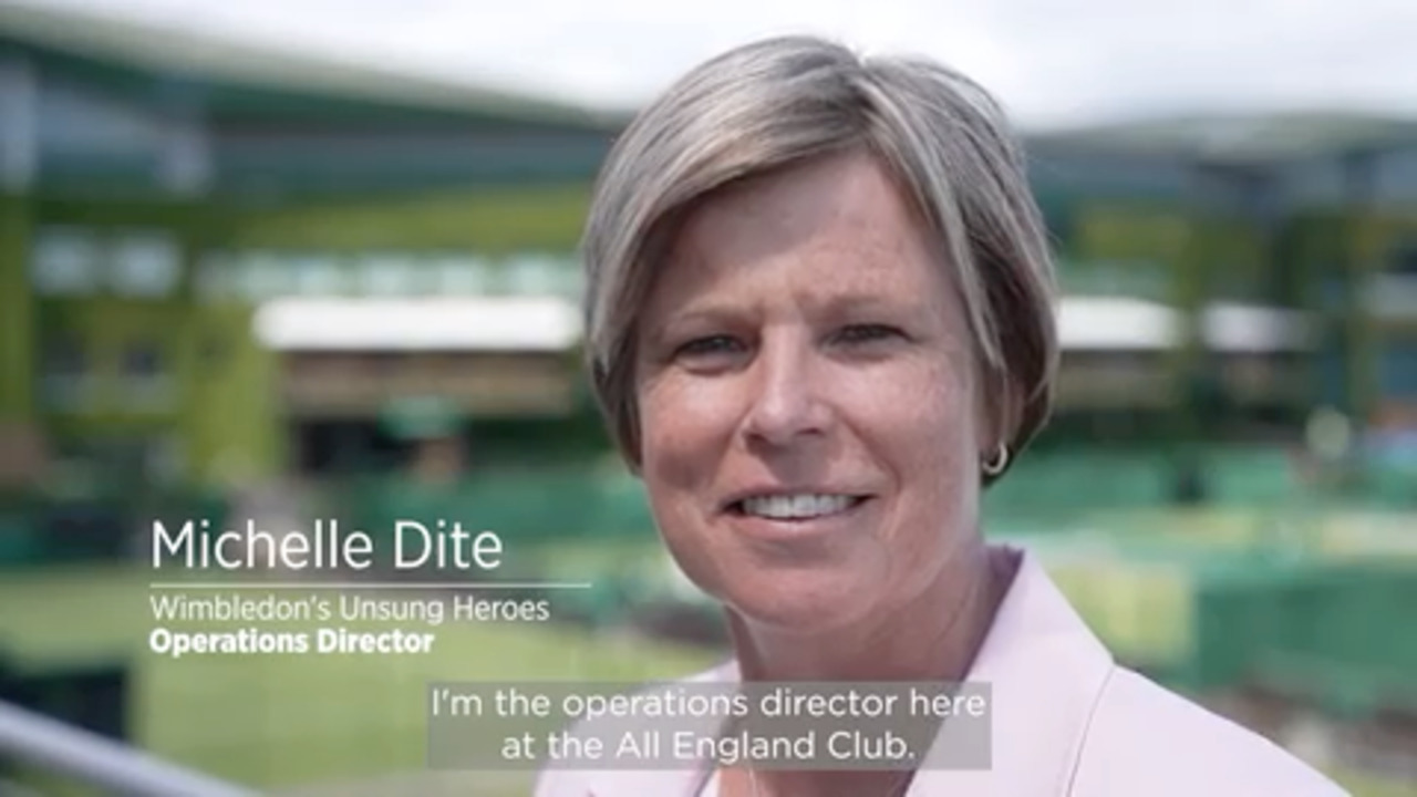 Video - Wimbledon's Unsung Heroes: Michelle Dite - The Championships ...