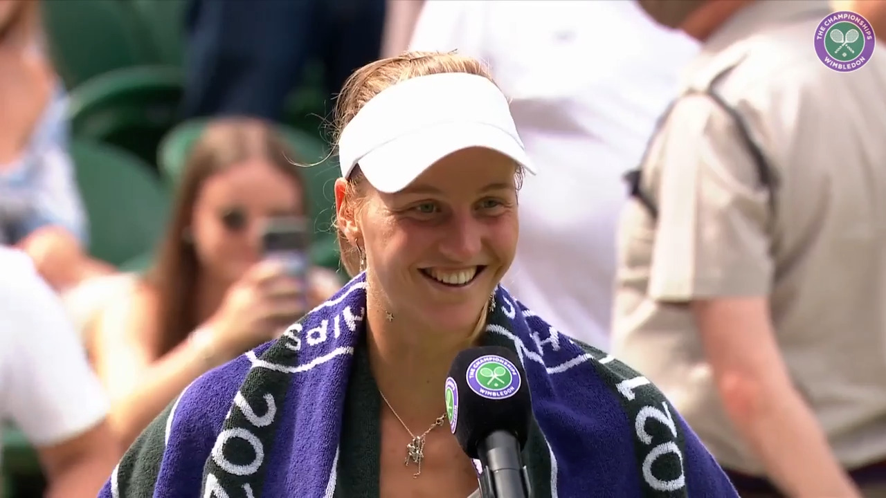 Video - Liudmila Samsonova: Third Round Post-Match Interview - The ...