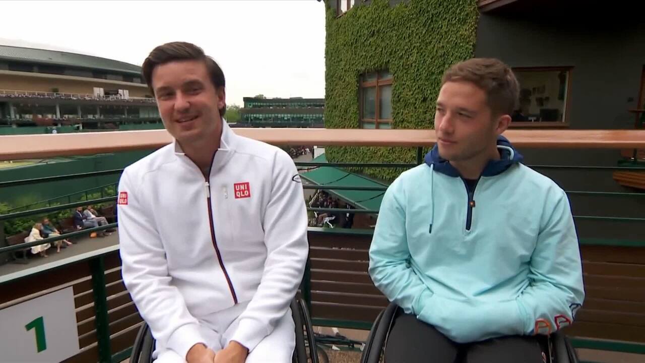 Video - Gordon Reid and Alfie Hewett: Post-Final Wimbledon Channel ...