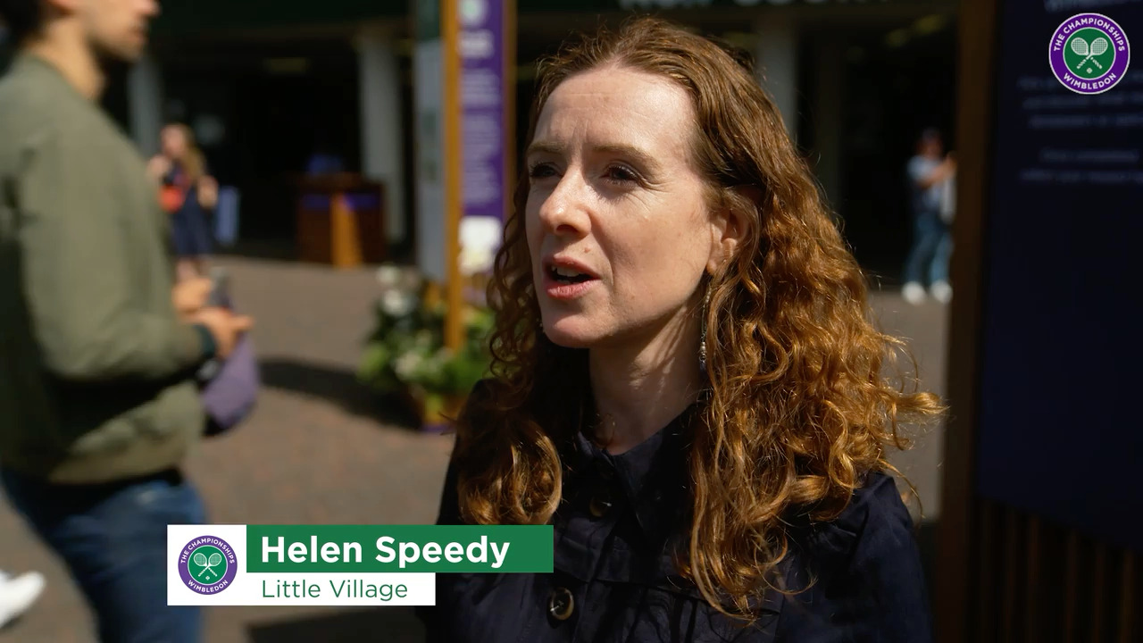 Video - Wimbledon Foundation - Helen Speedy, Little Village - The ...