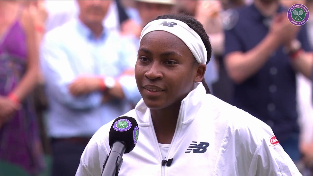 Video - Coco Gauff: Second Round Post-Match Interview - The ...