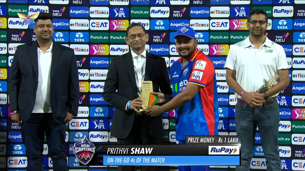 IPL 2025 | | Prithvi Shaw Profile