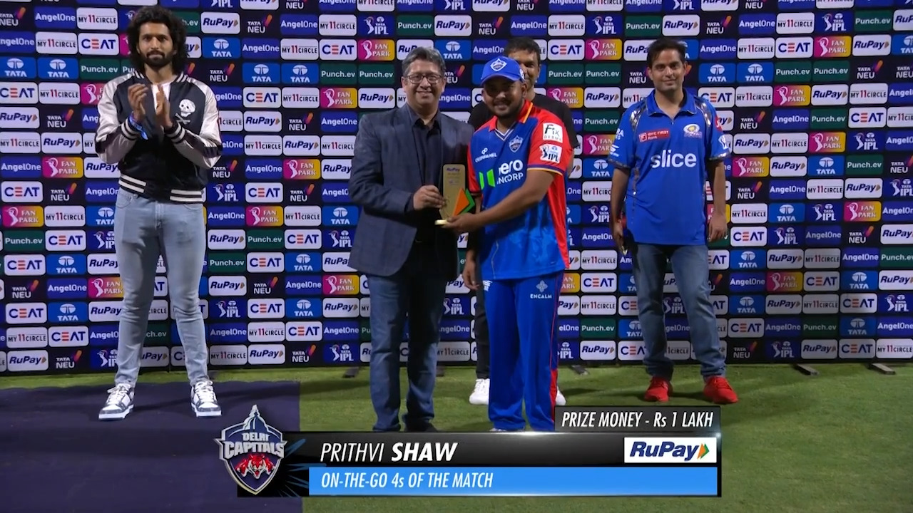 IPL 2025 | | Prithvi Shaw Profile