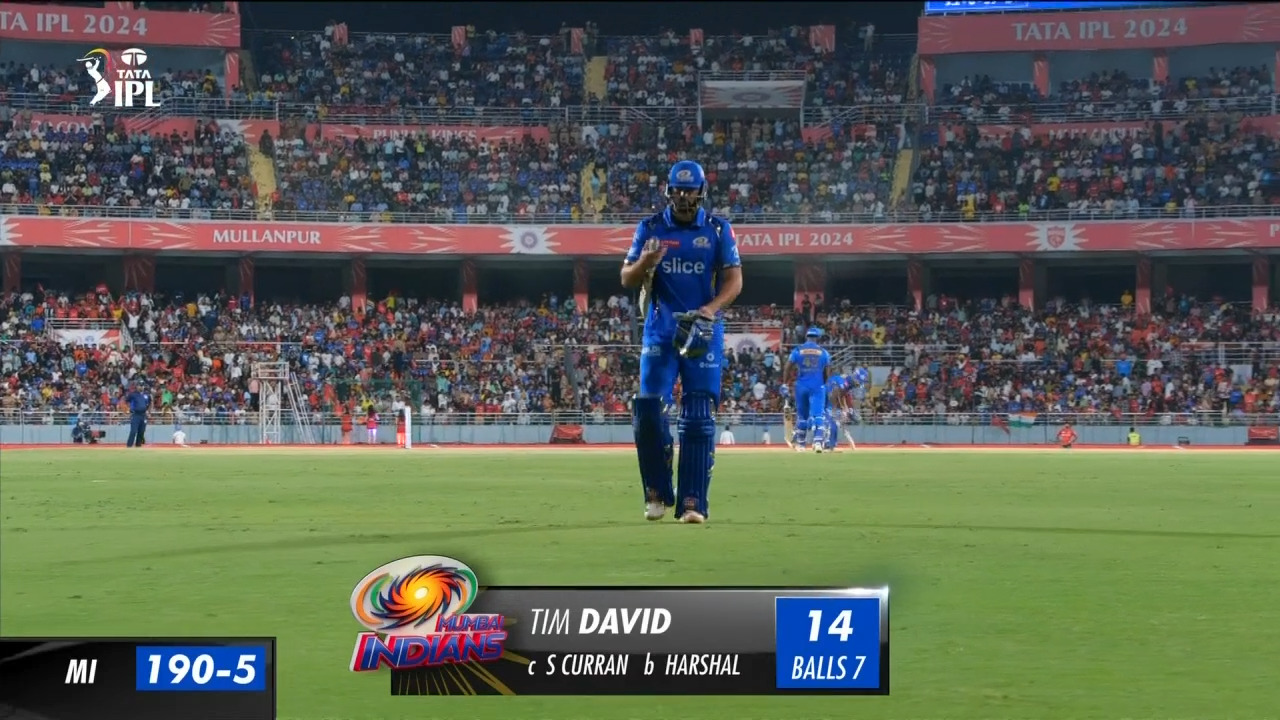 IPL 2025 | Royal Challengers Bengaluru | Tim David Profile