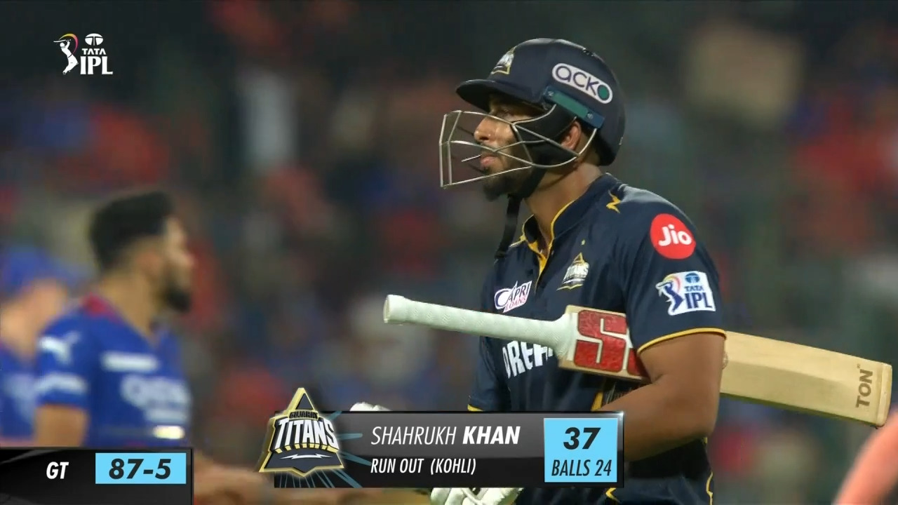 IPL 2025 | Gujarat Titans | Shahrukh Khan Profile