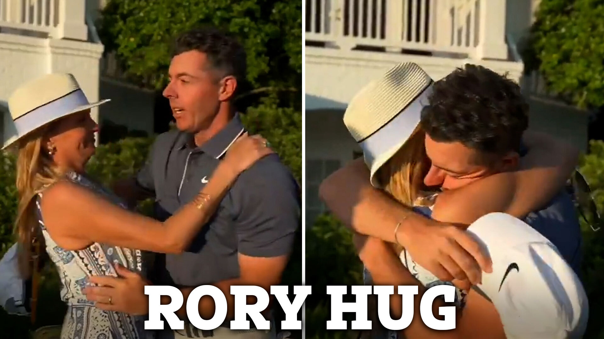 Rory Mcilroy Caroline Wozniacki Kiss