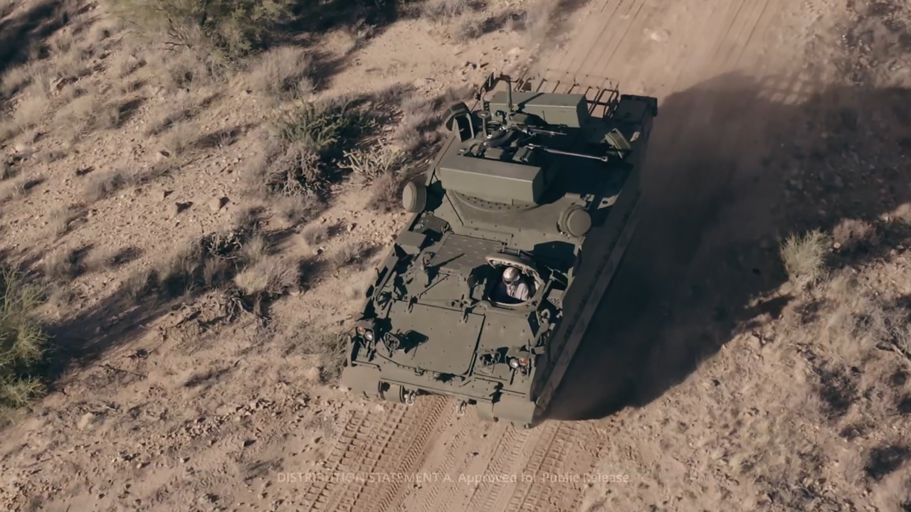 BAE Systems Armored Multi-Purpose Vehicle prototype successfully fires ...