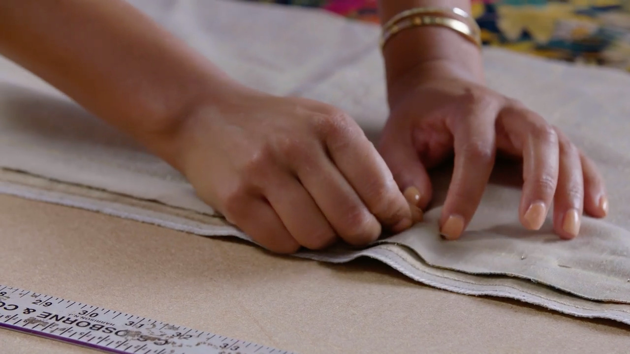 A Complete Guide to Modern Upholstery - Part 9 - Pinning pieces of ...